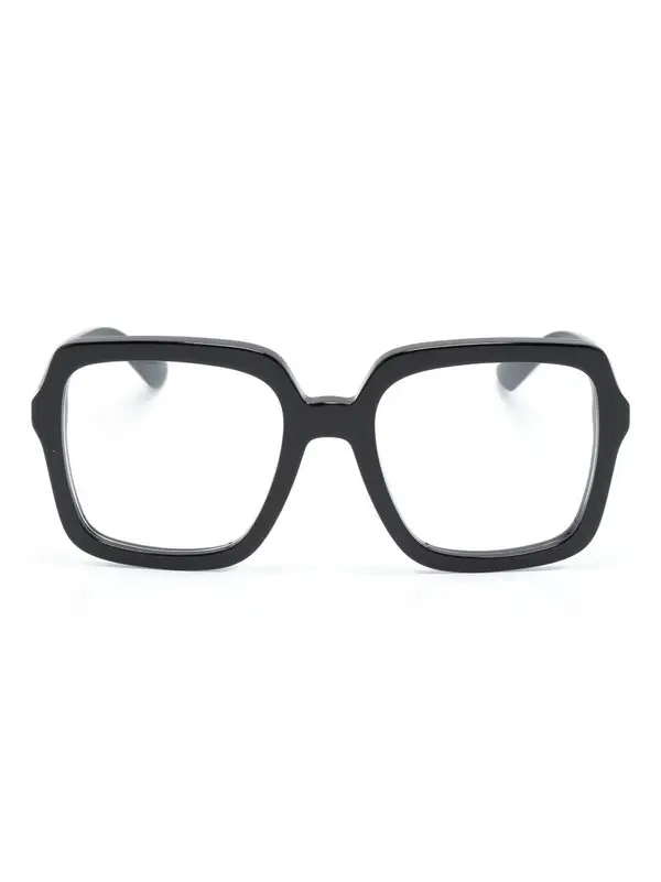 Gucci Square-frame Glasses - Black