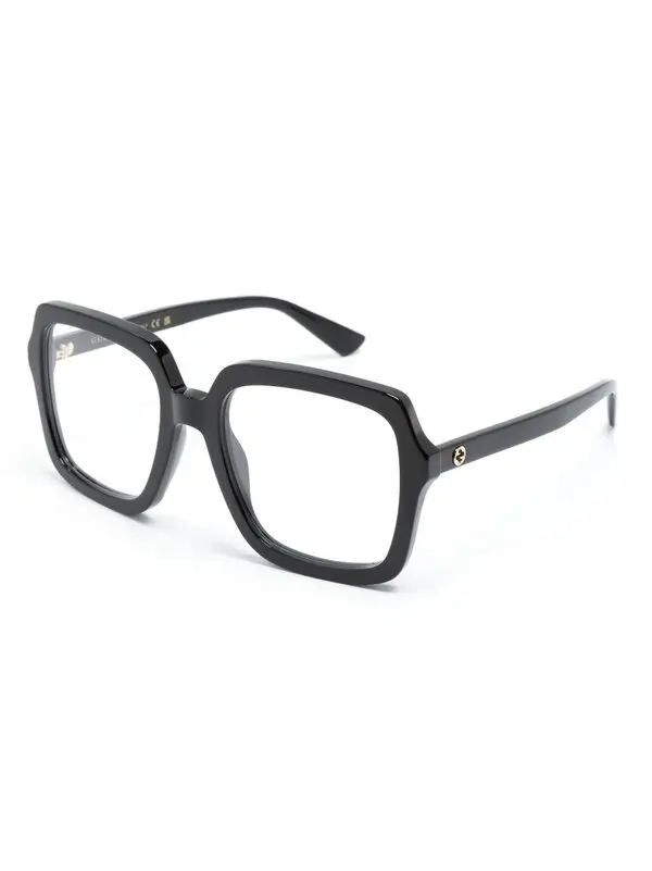 Gucci Square-frame Glasses - Black