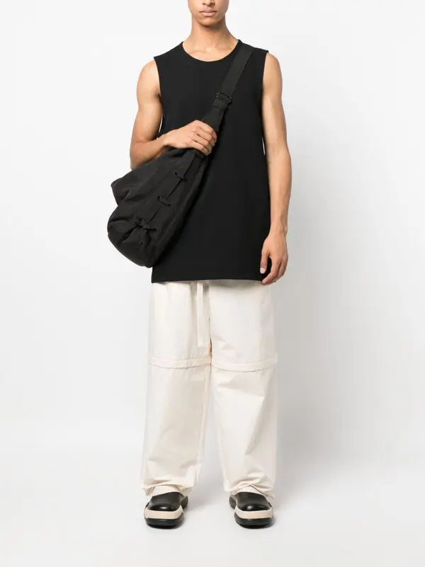 JIL SANDER Detachable-legs Cotton Trousers - Neutrals
