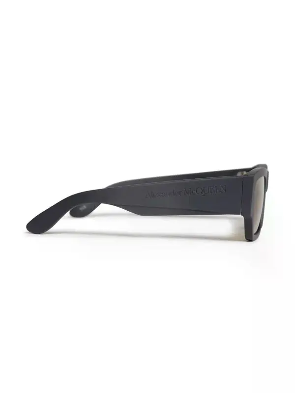 Alexander McQueen Angled Rectangle-frame Sunglasses