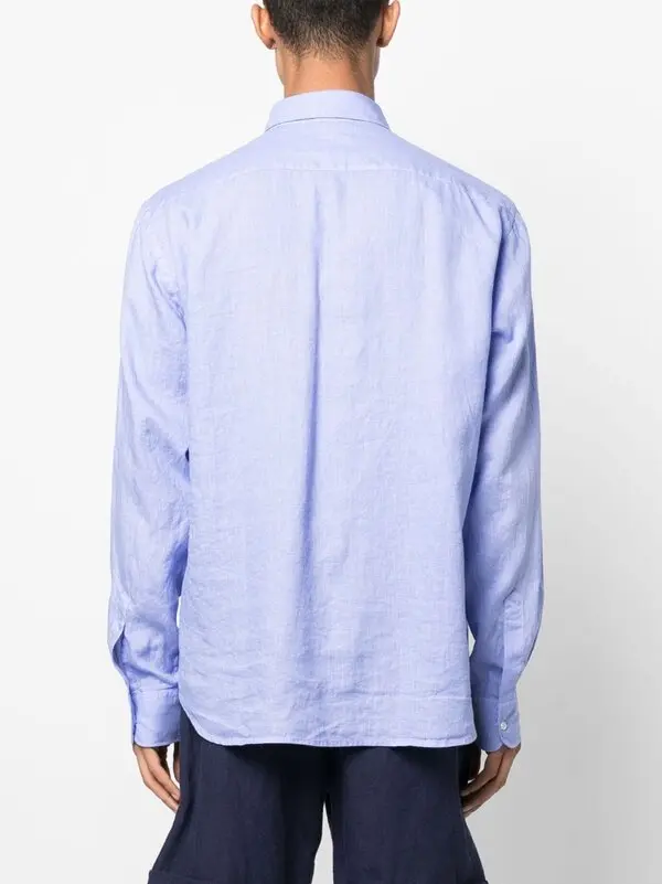Aspesi Long-sleeve Linen Shirt