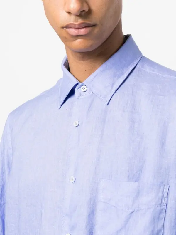 Aspesi Long-sleeve Linen Shirt