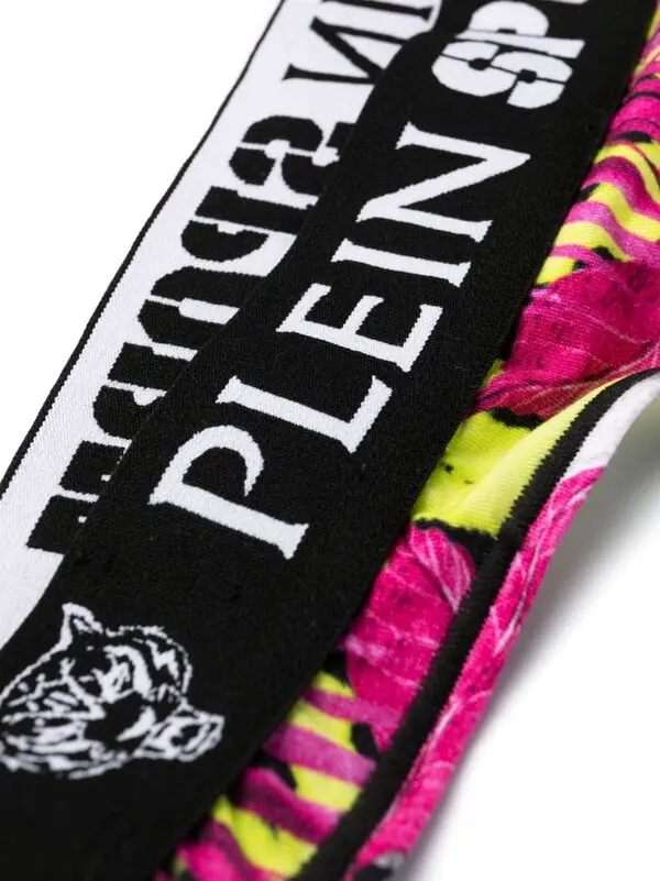 PLEIN SPORT Logo-underband Lingerie Set