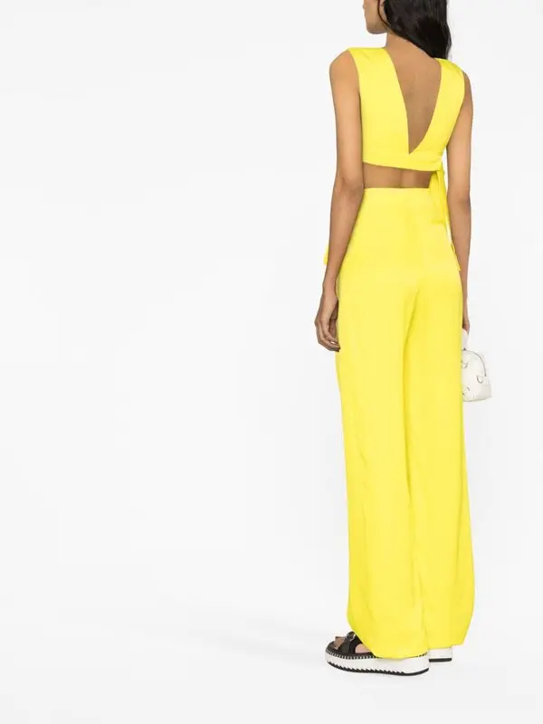 MSGM Full-length Straight-leg Trousers