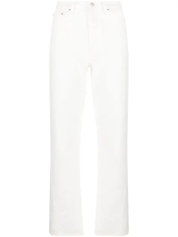 TOTEME Five-pocket Wide Leg Jeans