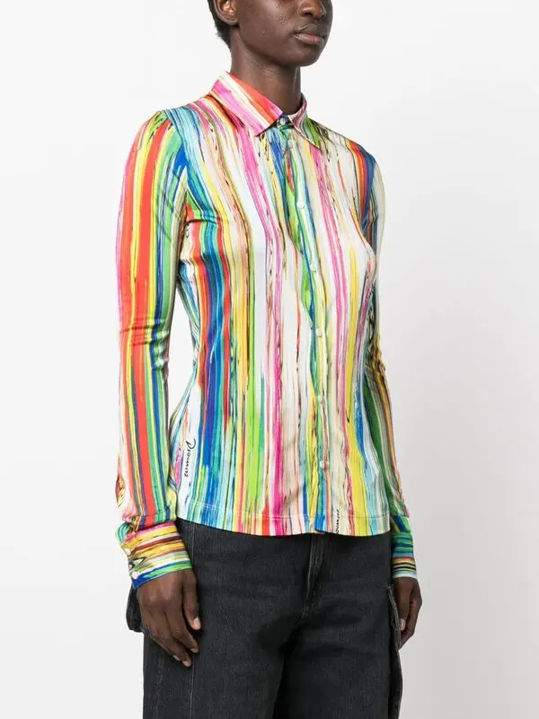 Dsquared2 Striped Long-sleeve Shirt