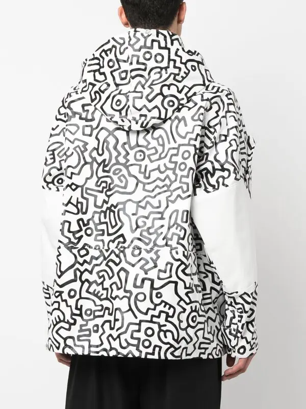 Junya Watanabe X Keith Haring Graphic-print Jacket