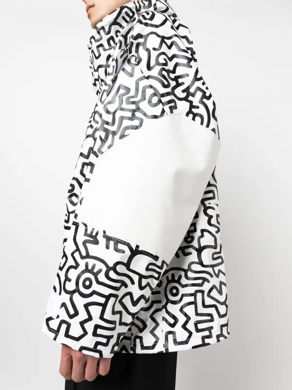 Junya Watanabe X Keith Haring Graphic-print Jacket