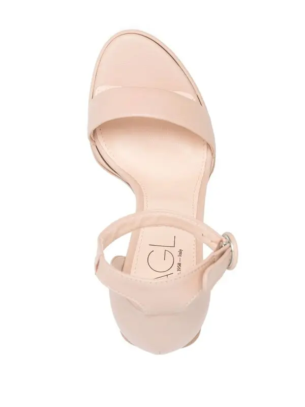 Agl Janis 115mm Ankle-strap Sandals