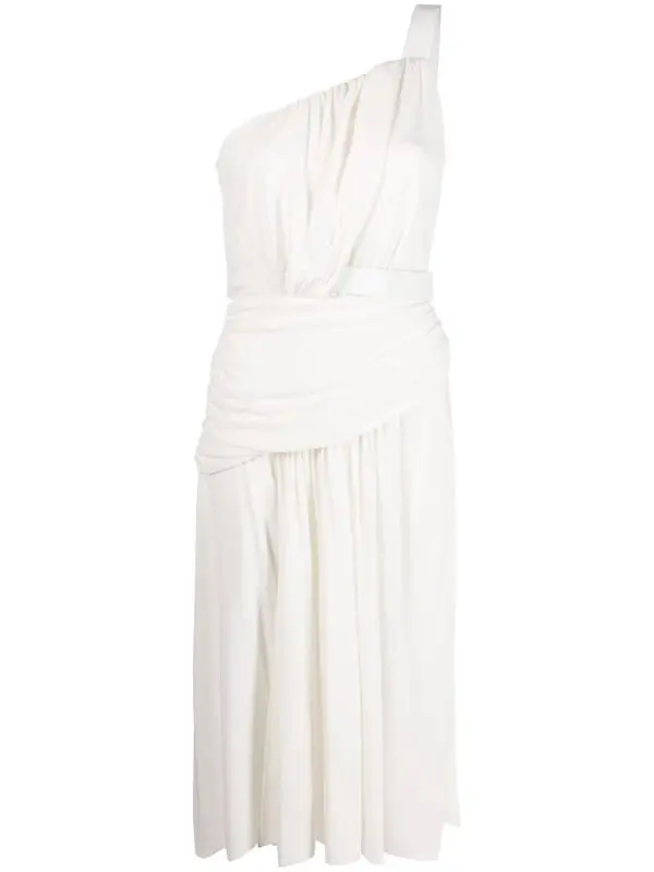 Alberta Ferretti Flared Midi Dress