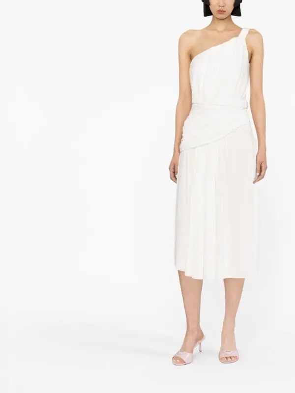Alberta Ferretti Flared Midi Dress
