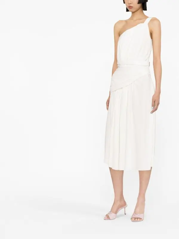 Alberta Ferretti Flared Midi Dress