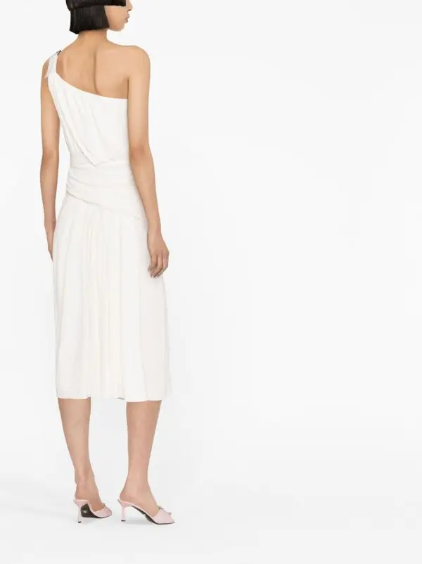 Alberta Ferretti Flared Midi Dress