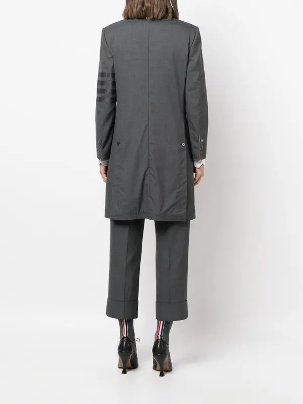 Thom Browne 4-bar Stripe Wool Coat