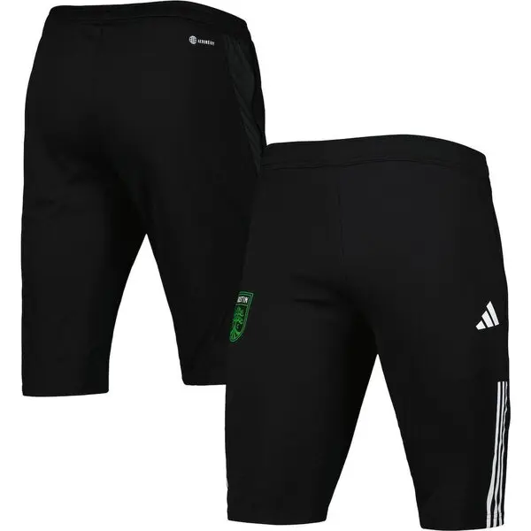 Adidas Austin Fc 2023 On-field Training Aeroready Half Pants - Black