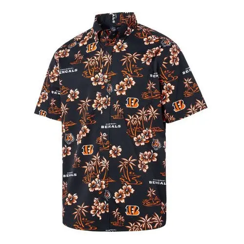 Reyn Spooner Cincinnati Bengals Kekai Button-up Shirt