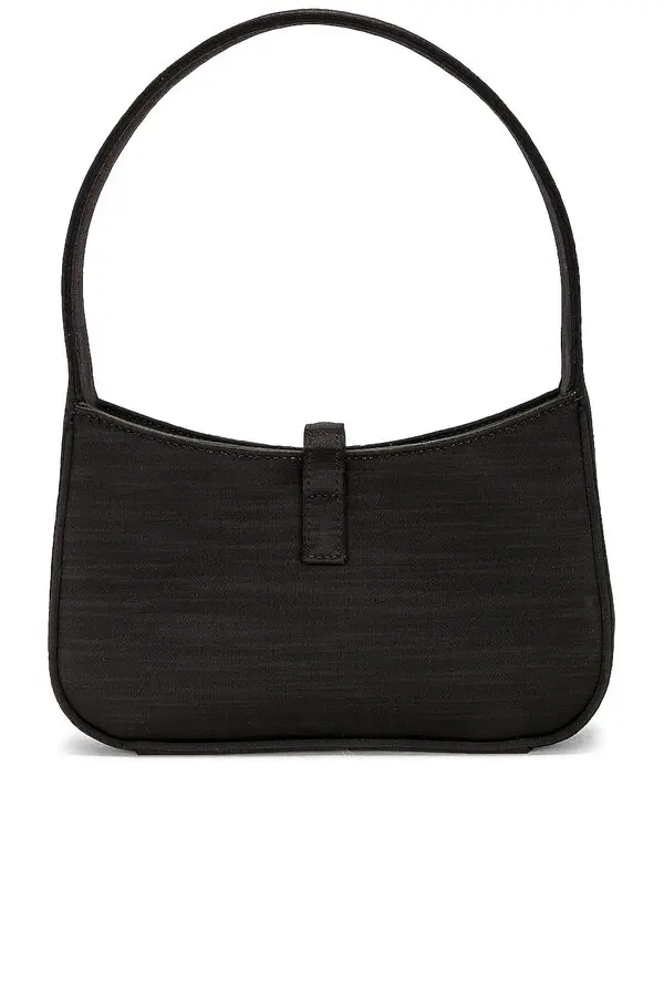 Saint Laurent Mini Le 5 A 7 Tri Metal Bag - Nero