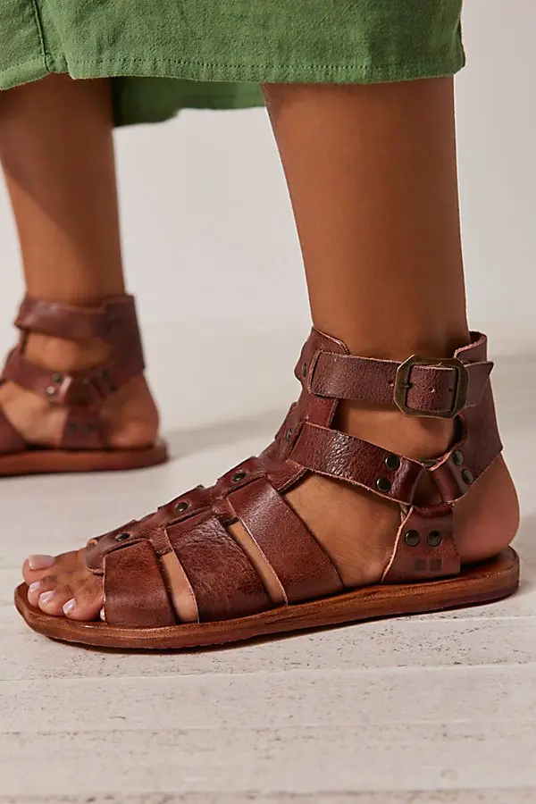 Bed Stu Artemis Gladiator Sandals - Tan
