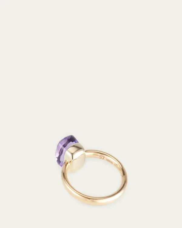 Pomellato 18k Rose And White Gold Nudo Petit Ring