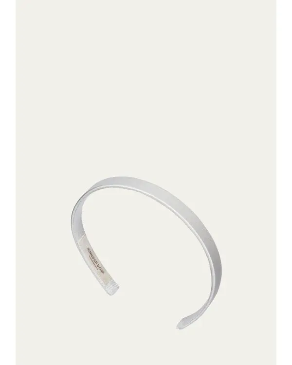 JENNIFER BEHR Lucy Silk Headband - White