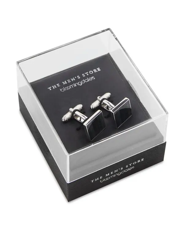 Bloomingdale'S Herringbone Square Cufflinks Exclusive