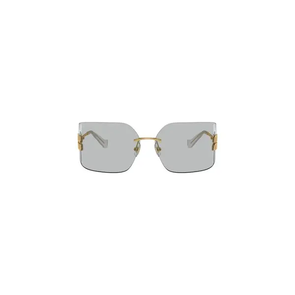 Miu Miu Aube Sunglasses - Light Gray Lenses