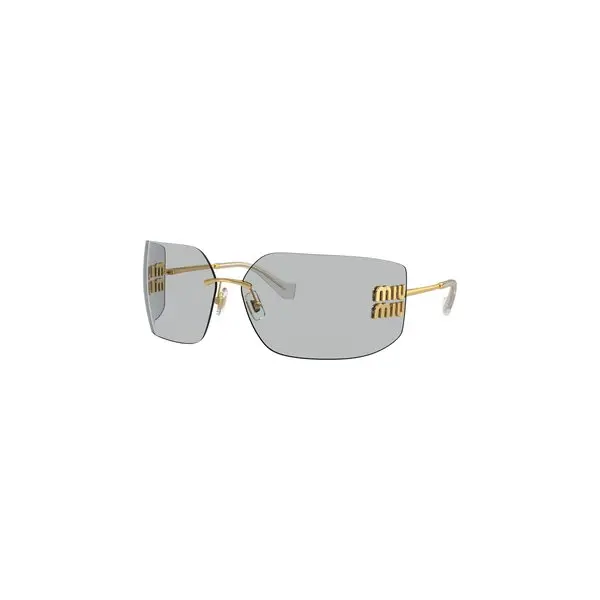 Miu Miu Aube Sunglasses - Light Gray Lenses