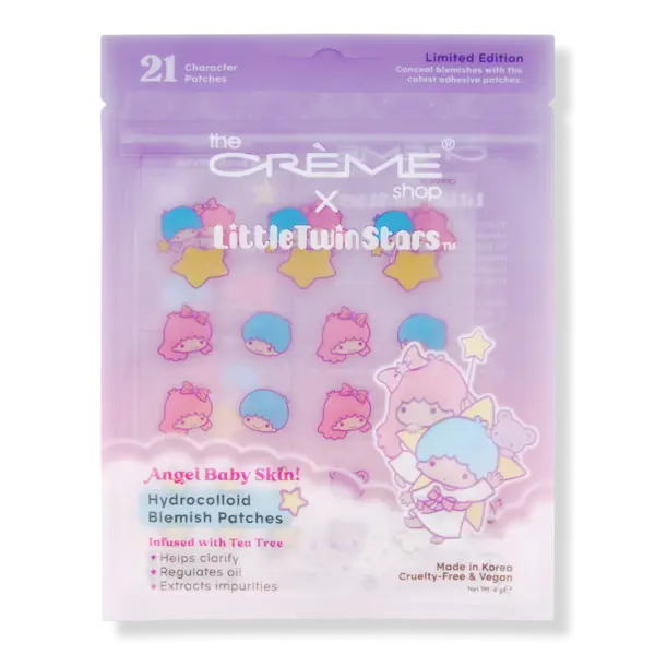 THE CREME SHOP Little Twin Stars Angel Baby Skin! Hydrocolloid Blemish Patches - One-color