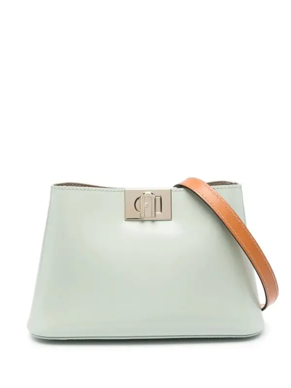 Furla Fleur Patent-leather Shoulder Bag