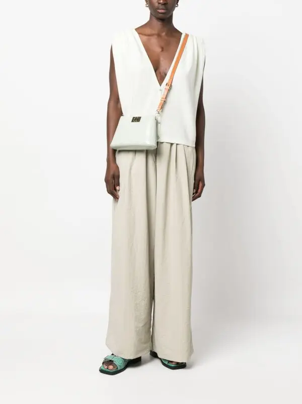 Furla Fleur Patent-leather Shoulder Bag