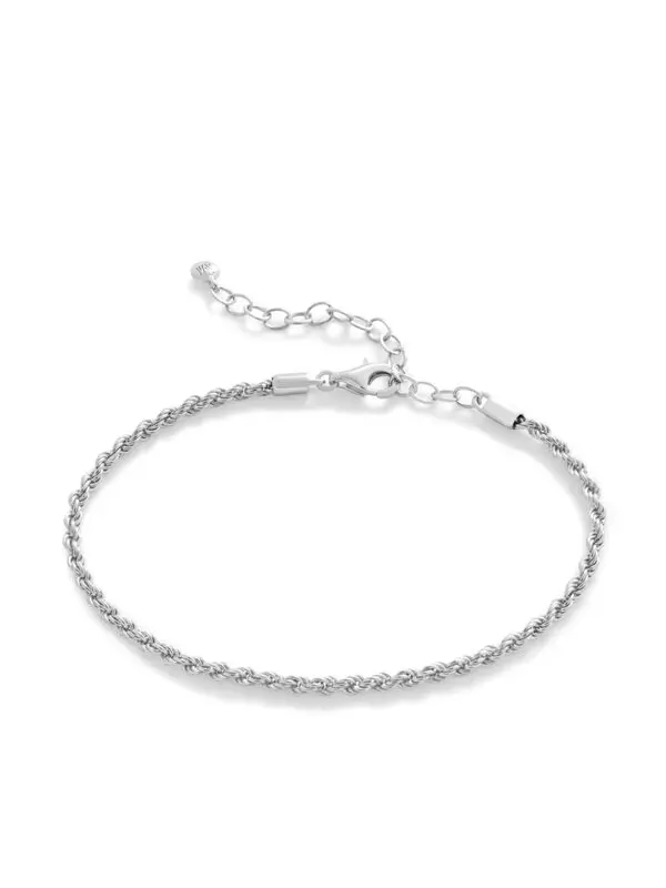 Monica Vinader Rope Chain Bracelet - Silver