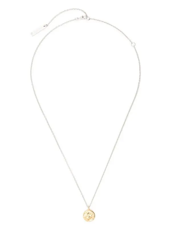 Ambush Smiley Charm Necklace - Silver | Editorialist