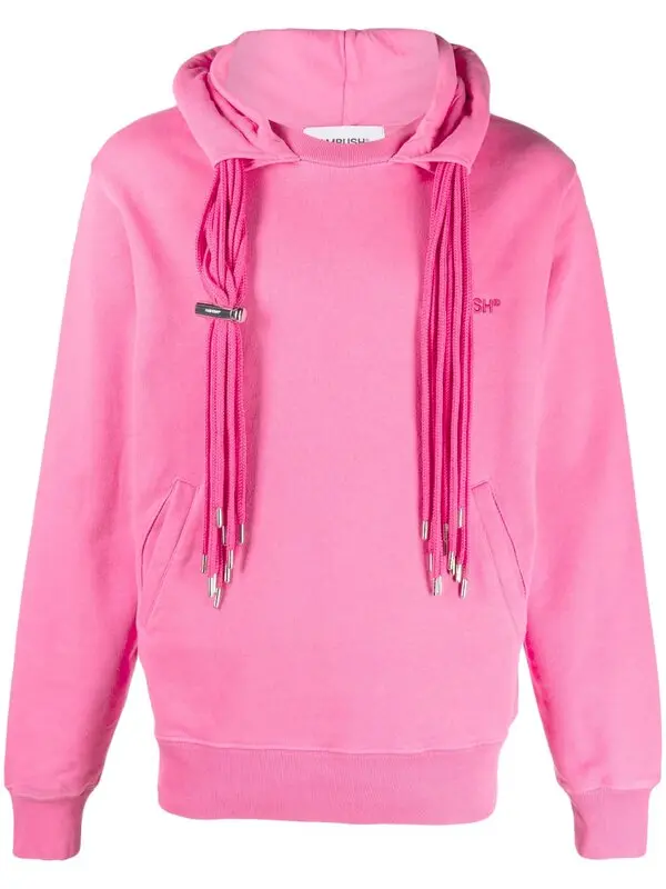 AMBUSH Multi-cord Drawstring Hoodie - Pink