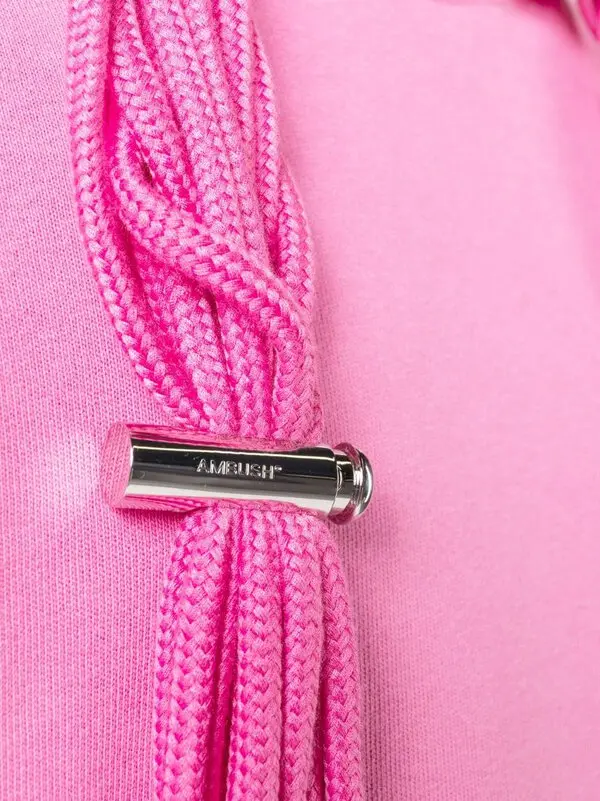 AMBUSH Multi-cord Drawstring Hoodie - Pink