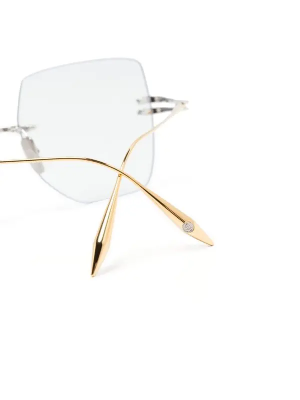 Dita Oversized-frame Optical Glasses