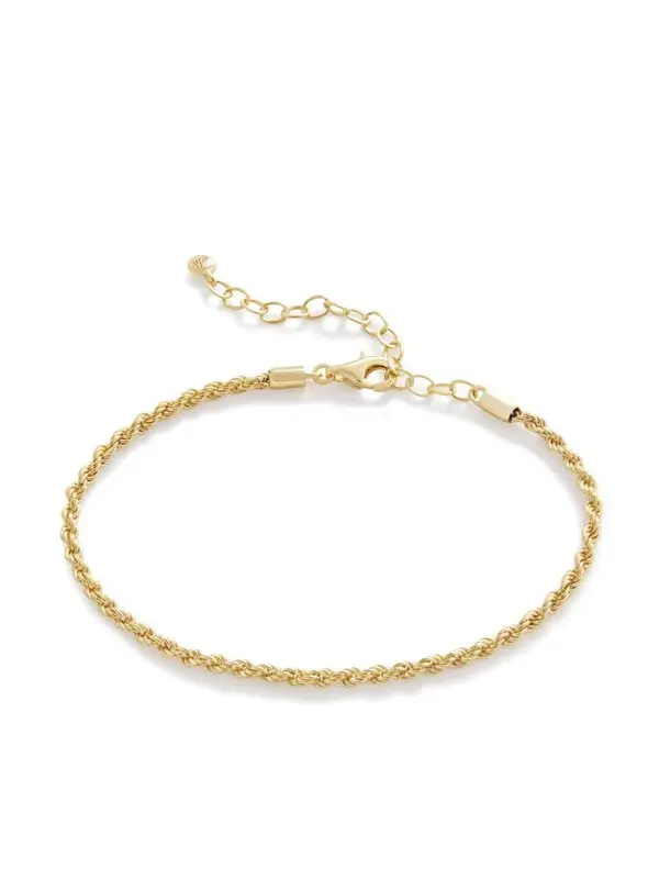 Monica Vinader Vermeil Rope Chain Bracelet - Gold