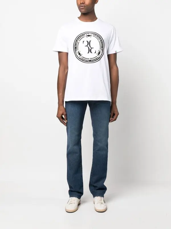 BILLIONAIRE Mid-rise Straight Leg Jeans