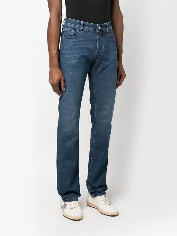 BILLIONAIRE Mid-rise Straight Leg Jeans