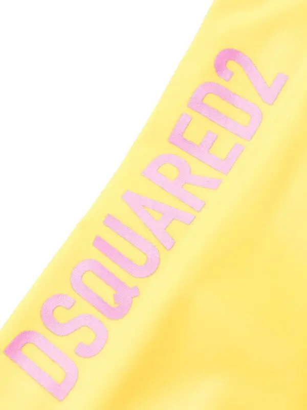 Dsquared2 Logo-print Bikini Bottom - Yellow