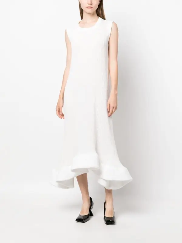 MELITTA BAUMEISTER Ruffled Midi Dress