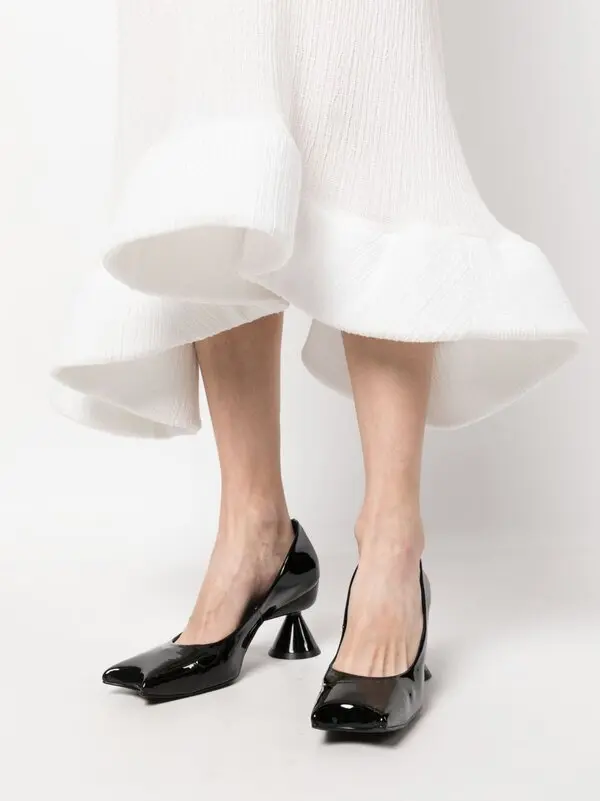 MELITTA BAUMEISTER Ruffled Midi Dress