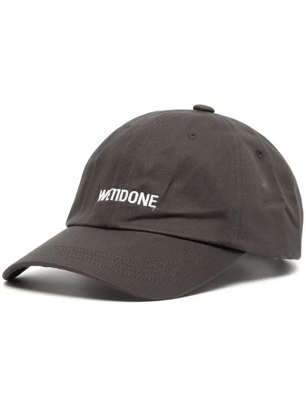We11Done Logo-embroidered Cap - Black
