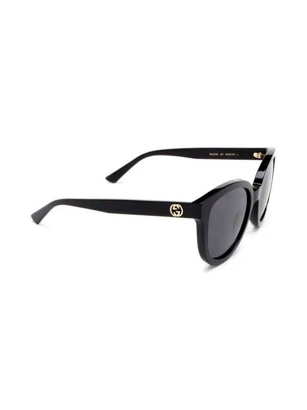 Gucci Logo-plaque Cat-eye Sunglasses