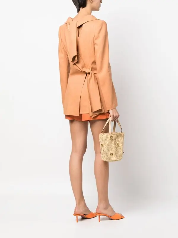 Alberta Ferretti Notched-lapels Double-breasted Blazer