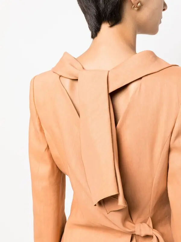 Alberta Ferretti Notched-lapels Double-breasted Blazer