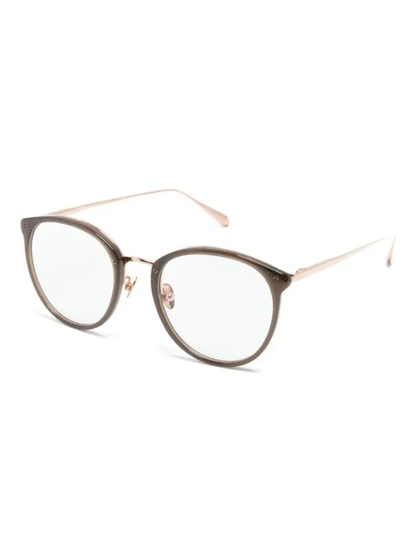 Linda Farrow Round-frame Optical Glasses