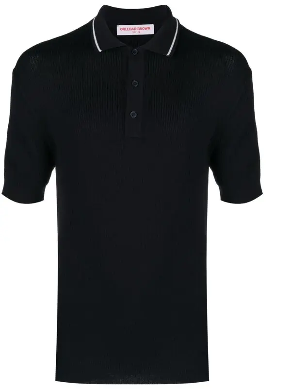 Orlebar Brown Knitted Polo Shirt