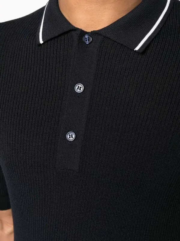 Orlebar Brown Knitted Polo Shirt
