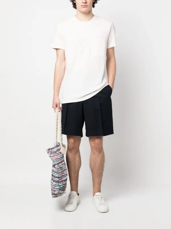 Orlebar Brown Chest-pocket Cotton T-shirt - Pink