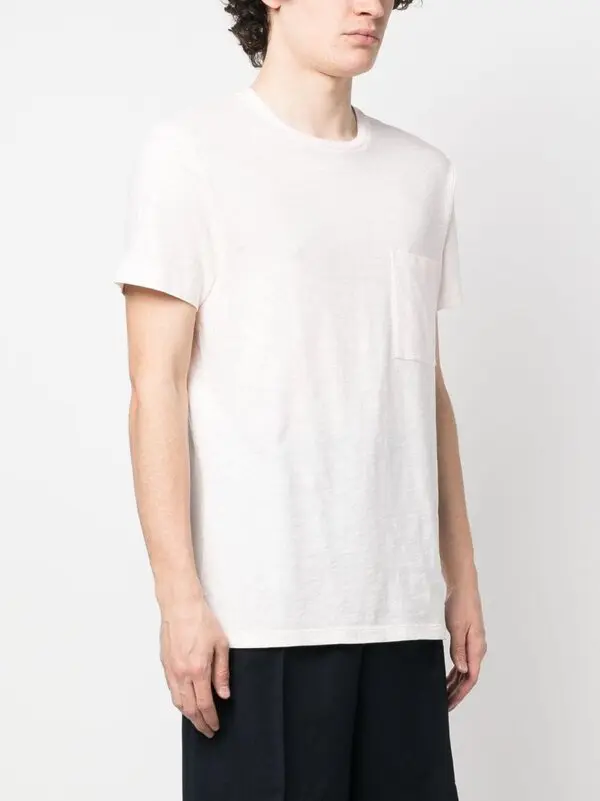 Orlebar Brown Chest-pocket Cotton T-shirt - Pink